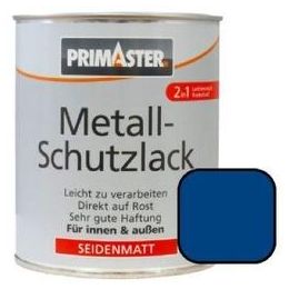 Primaster Metall-Schutzlack RAL 5010 750 ml enzianblau seidenmatt