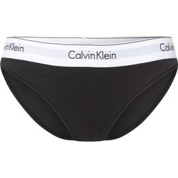 Calvin Klein Brazilian-Slip, Logobund, für Damen, schwarz, M