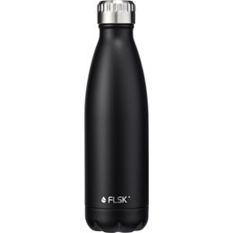 FLSK® Trinkflasche, schwarz