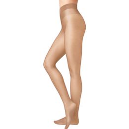 Wolford Satin Touch Feinstrumpfhose, 20 DEN, Komfortbund, für Damen, beige, L