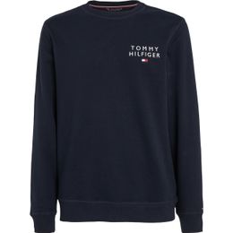 Tommy Hilfiger Sweatshirt, Logo, für Herren, blau, S