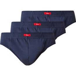 s.Oliver Slip, 7er-Pack, Logo-Bund, für Herren, blau, XXL