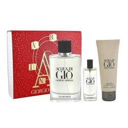 Giorgio Armani Duft-Set Armani Acqua Di Gio EDP 125ml + EDP 15ml + Body Shampoo 75ml