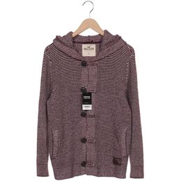 Hollister Herren Strickjacke, bordeaux