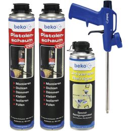 Beko - set: nbs Pistolenschaum-Set blue