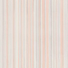 A.S. Création Apricot Tapete mit Streifen in Grau | Moderne Tapete mit dünnen Streifen für Babyzimmer und Wohnzimmer | Gestreifte Vliestapete mit Vinyl - 10,05 x