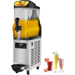 Vevor - Kommerzielle Slushy-Maschine Slush Maschine 12 l Einzelschüssel, 25 Tassen Margarita-Maschine, 500 w Edelstahl Margarita Smoothie, Frozen