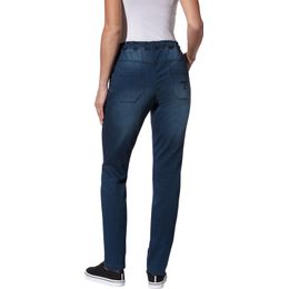 Damen Thermo-Jeans in blue-stone-washed ,Größe 46, WITT Weiden, 68% Baumwolle, 30% Polyester, 2% Elasthan