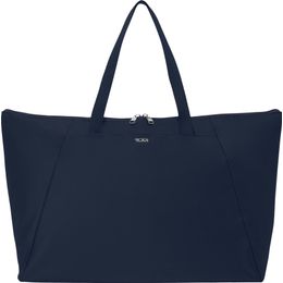 Tumi Shoppertasche "Just in Case Tote", Emblem, Zwei-Wege-Reißverschluss, für Damen, blau