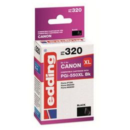 Edding Tinte ersetzt Canon PGI-550PGBK XL Tintenpatrone