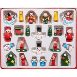 BRUBAKER Christbaumschmuck Weihnachtsbaumschmuck Set (24-tlg)