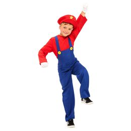 buttinette Kinder-Kostüm "Super Klempner"