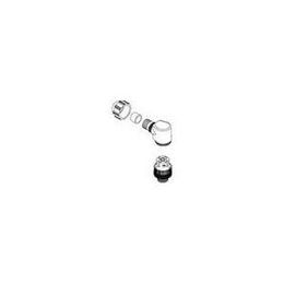 Molex Micro-Change M12 Single Keyway with PG7 Cable Fitting 90&deg; Angle Male 4 Poles Cable Diameter 3.30-6.60mm - 1200710040