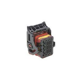 Molex .635mm 1.50mm 2.80mm CMC Receptacle 53 Circuits Left Wire Output Black Coding Mat Sealed, Pack of 228 Pieces - 64321-1011