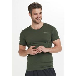 Endurance Funktionsshirt Jaro mit reflektierenden Elementen, grün