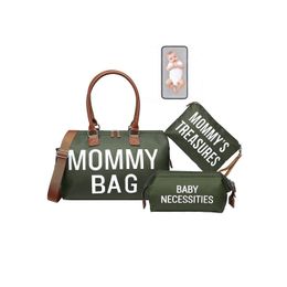 REDOM Wickeltasche Krankenhaus Mama Tasche Krankenhaustaschen Mommy Bag Wickelunterlage (mit Leder Griff