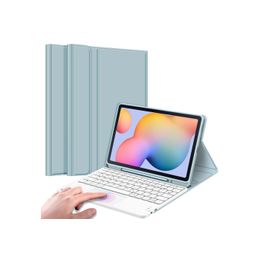 Fintie Tablet-Hülle Tastatur Hülle für Samsung Galaxy Tab S6 Lite 10.4 SM-P610/ P613/P615/P619 2022/2020