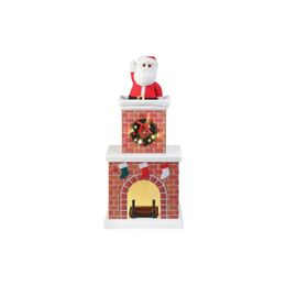 Musicboxworld Spieluhr Santa in Chimney 45 cm