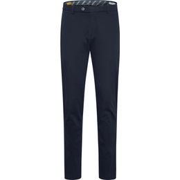 Bugatti Stoffhose, Regular, für Herren, blau, 40/32