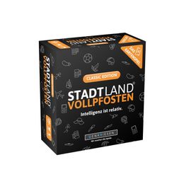 Denkriesen Spielware STADT LAND VOLLPFOSTEN® Kartenspiel - Classic