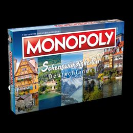 Winning Moves Spielware Monopoly: Sehenswuerdigkeiten Deutschlands