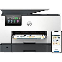 HP OfficeJet Pro 9130b 4 in 1 Tintenstrahl-Multifunktionsdrucker grau