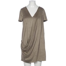 Zara Damen Kleid, beige, Gr. 36