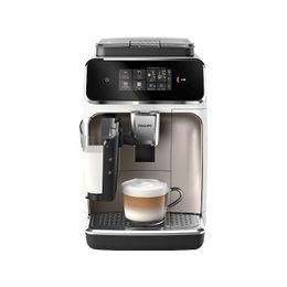 Philips EP2333/40 Serie 2300 LatteGo 4 Kaffeespezialitäten Kaffeevollautomat Weiß/Chrom