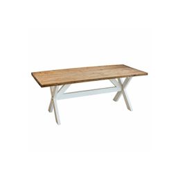 Mirabeau Esstisch Tisch Covington braun/antikweiß