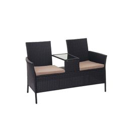 MCW Gartenbank MCW-E24, Poly-Rattan