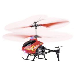 Carson Spielzeug-Hubschrauber Elektro Helikopter Easy Tyrann 180 Feruerwehr RtF