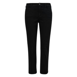 TRIANGLE Große Größen: Schmale Jeans in Five-Pocket-Form, black Denim, Gr.50