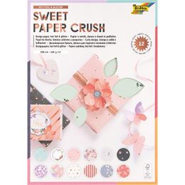 Folia Papierblock "sweet paper crush", pastell, 21 x 29,7 cm, 12 Blatt