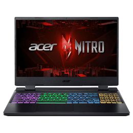 Acer Nitro 5 (AN515-58-745M), Gaming Notebook, mit 15,6 Zoll Display, Intel® Core™ i7,i7-12700H Prozessor, 16 GB RAM, 512 SSD, NVIDIA Onboard Graphics, Schwarz, Windows 11 Home (64 Bit)