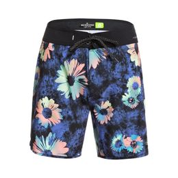 Quiksilver Boardshorts »Highline Sprayed Daisy 17"« Dazzling Blue 36(XL) 36(XL) Recyceltes Gewebe: Rückverfolgbares,...