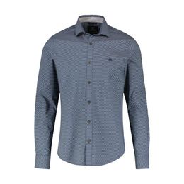 Lerros Langarmhemd &raquo;Langarmhemd mit Minimal-AOP&laquo; DEEP BLUE 3XL 3XL Minimal-Alloverprint