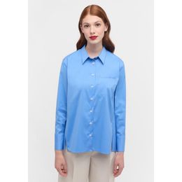 Eterna Hemdbluse &raquo;LOOSE FIT&laquo; azurblau 40 40 Hemd-Kragen