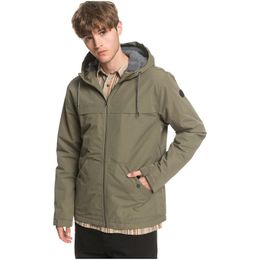 Quiksilver Parka »Waiting Period« mit Kapuze Kalamata M M Stoff: Polyester-Leinwandgewebe