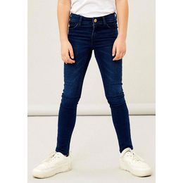 name it Stretch-Jeans NKFPOLLY DNMTAX PANT, blau