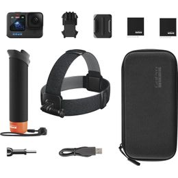 GoPro HERO12 Zubehörpaket Camcorder (5,3K, Bluetooth, WLAN (Wi-Fi), schwarz