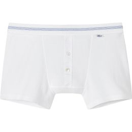 Schiesser Revival Karl-Heinz Pants, Gummibund, Knopfleiste, für Herren, weiß, 7