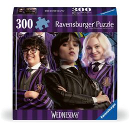 Ravensburger Puzzle Wednesday, Outcasts are in, 300 Puzzleteile, Made in Europe, bunt