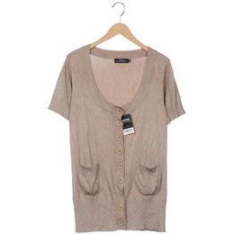 ana alcazar Damen Strickjacke, beige, Gr. 38