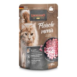 Leonardo Finest Selection Fleischmenü Katzen-Nassfutter getreidefrei 32x85g