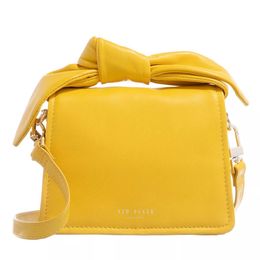 Ted Baker Satchel Bag - Nyalina Soft Knot Bow Shoulder Bag - in gelb - Satchel Bag für Damen