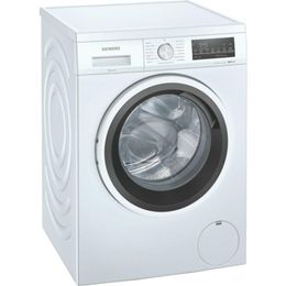 IQ500, Waschmaschine, unterbaufähig - Frontlader, 9 kg, 1400 U/min. WU14UT41 - Weiß - Siemens