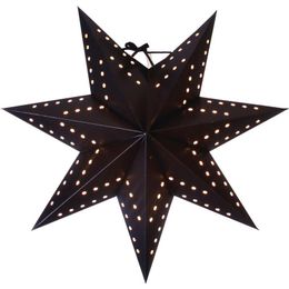STAR TRADING - Star Bobo Papierstern, Papier, schwarz