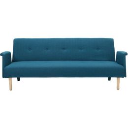Miliboo - Design-Sofa verstellbar Blau oscar - Entenblau