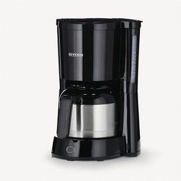 Severin - Kaffeemaschine ka 4835 gebürstet schwarz silber