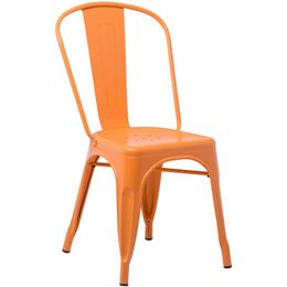Sklum - Stapelbarer Stuhl lix Orange Safran - Orange Safran